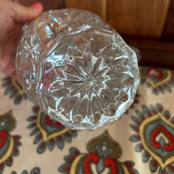 Vintage | Dining | Vintage Cut Crystal Pinwheel Pitcher | Poshmark